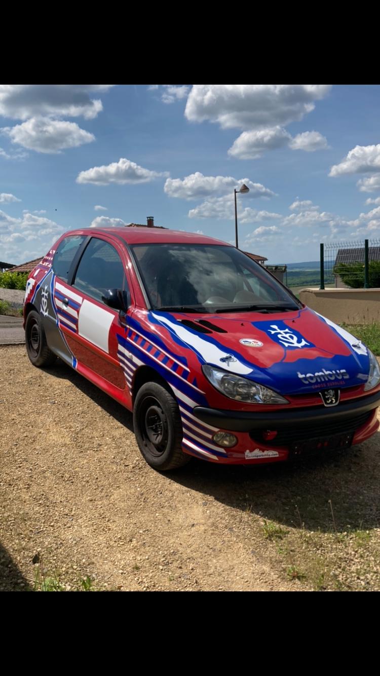 Peugeot 206 Rally Cup - Te koop/Te huur